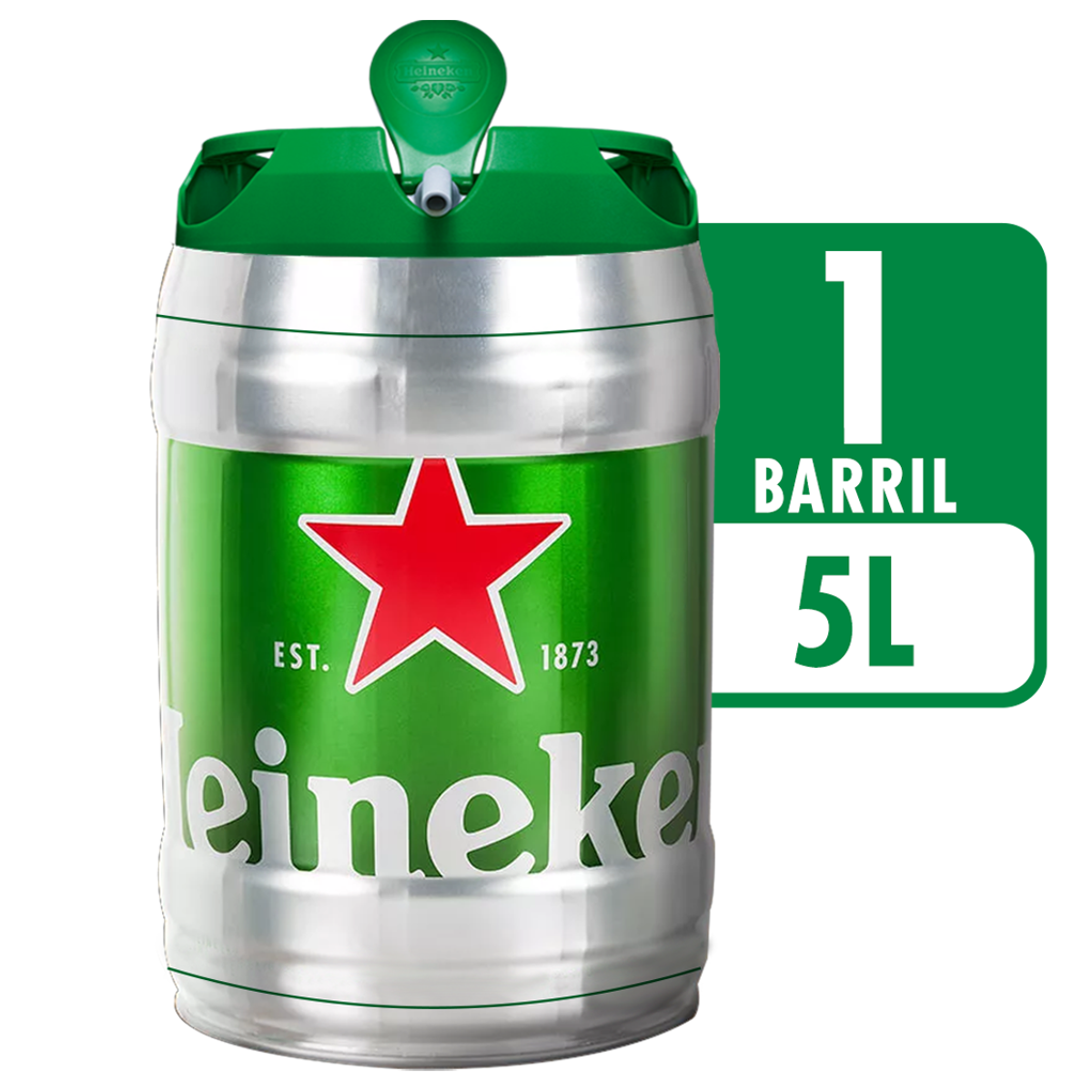 Cerveja Heineken Barril 5 Litros em Promoção no Oferta Esperta